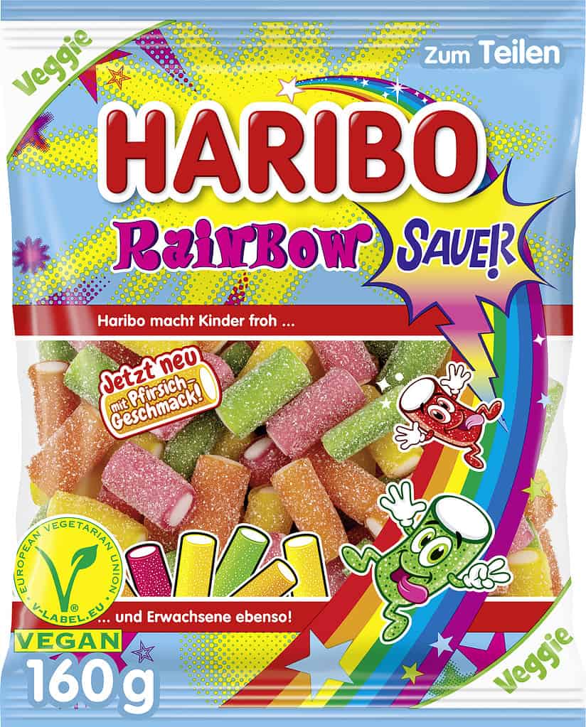 Haribo Rainbow Fizz 160 g - pantry24