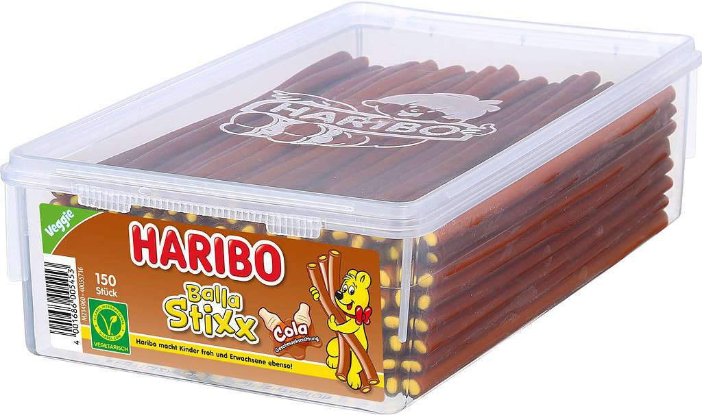 Haribo Balla Stixx Cola 150 St. 1,125 kg - pantry24