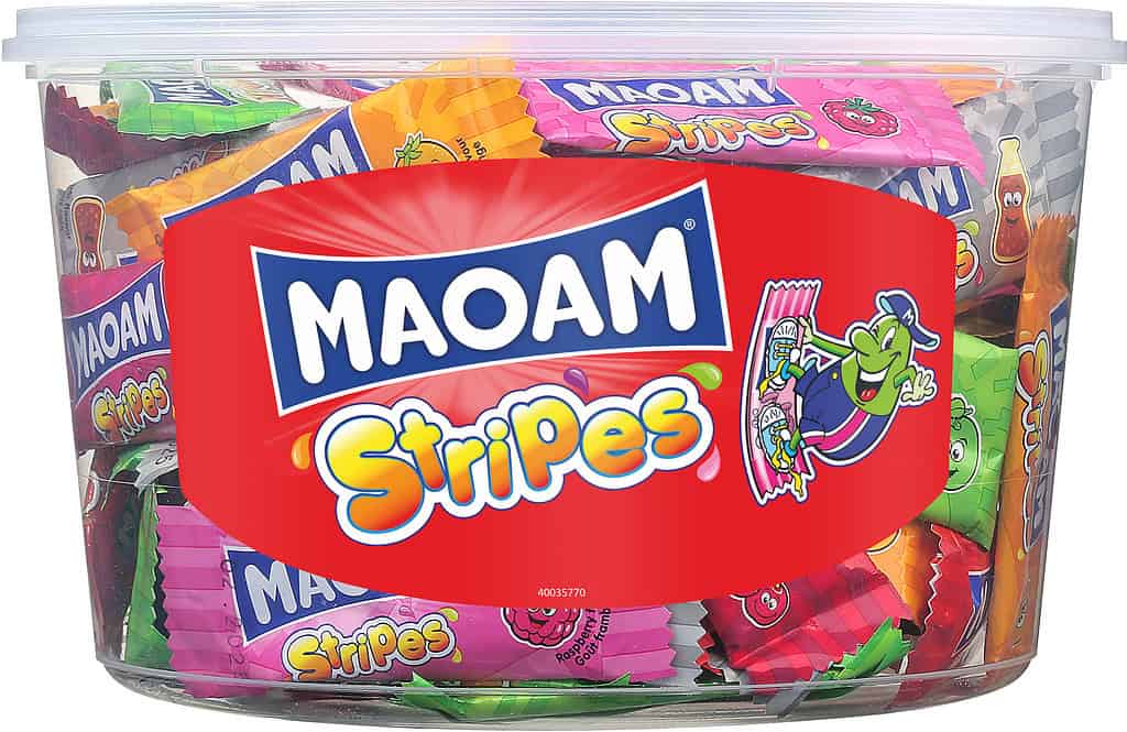 Haribo Maoam Stripes 100 Stück 700g - pantry24